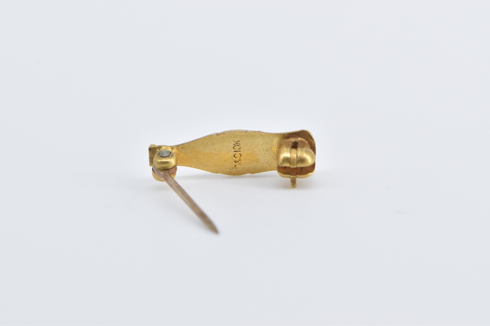 10K Vintage Coca Cola Bottle Service Lapel Yellow Gold Pin/Brooch ...