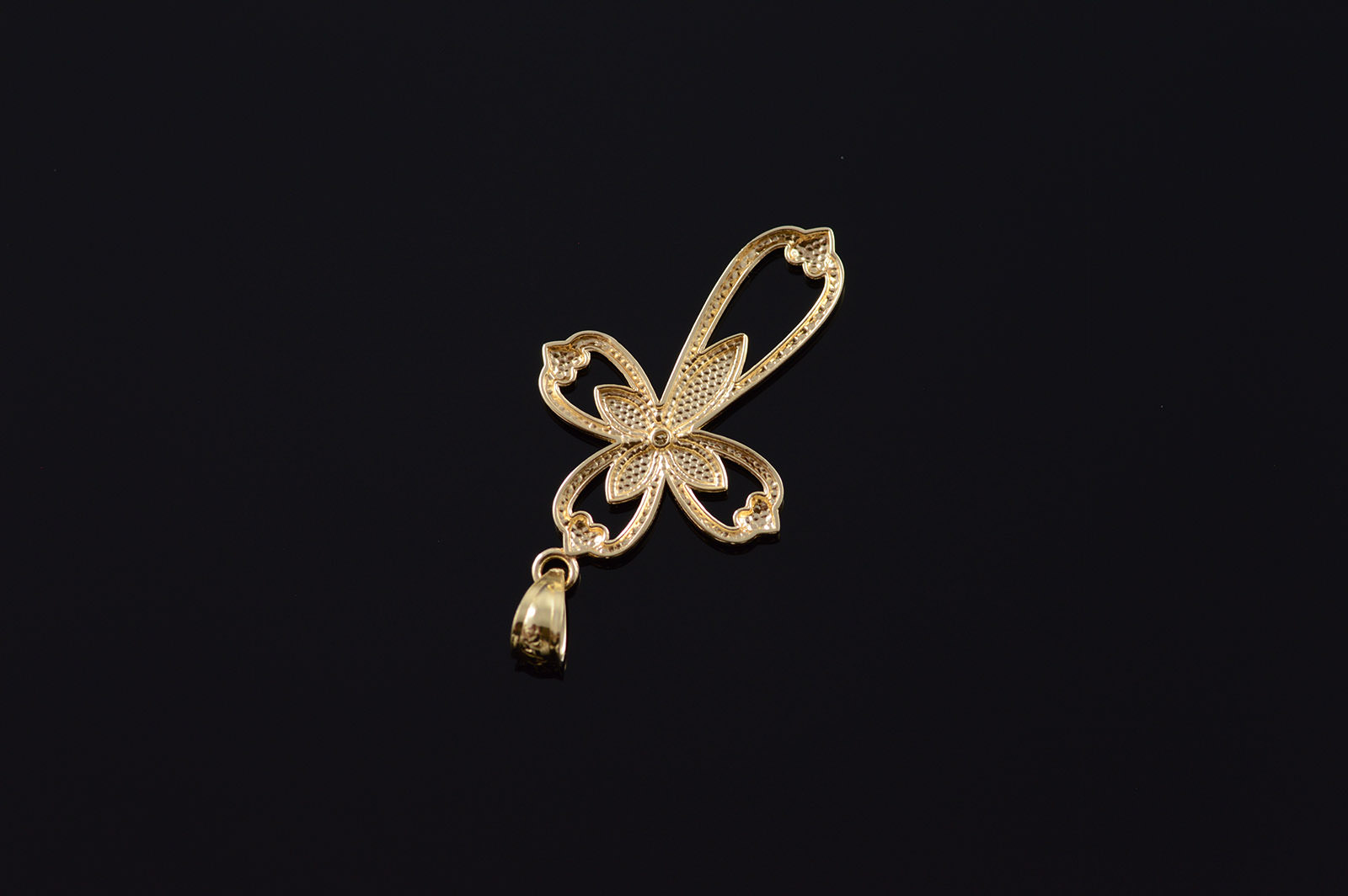 10K Whimsical Cross Yellow Gold Charm/Pendant | Property Room