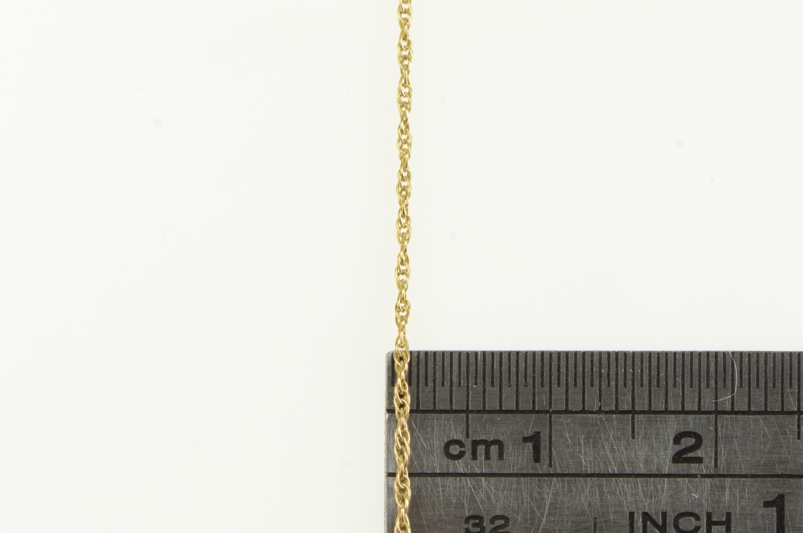 14K 1.0mm Woven Chain Twist Rolling Chain Yellow Gold Necklace 16 ...