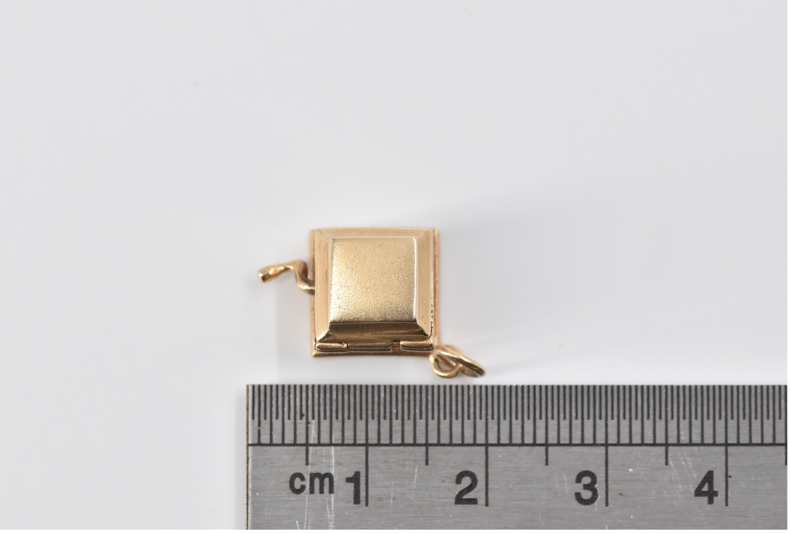 14K 3D Articulated Vinyl Record Player Music Yellow Gold Charm/Pendant ...