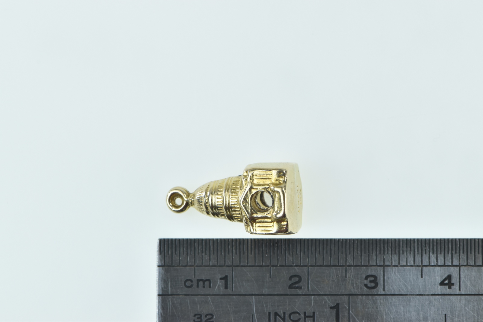 14K 3D Capitol Building Washington DC Yellow Gold Charm/Pendant ...