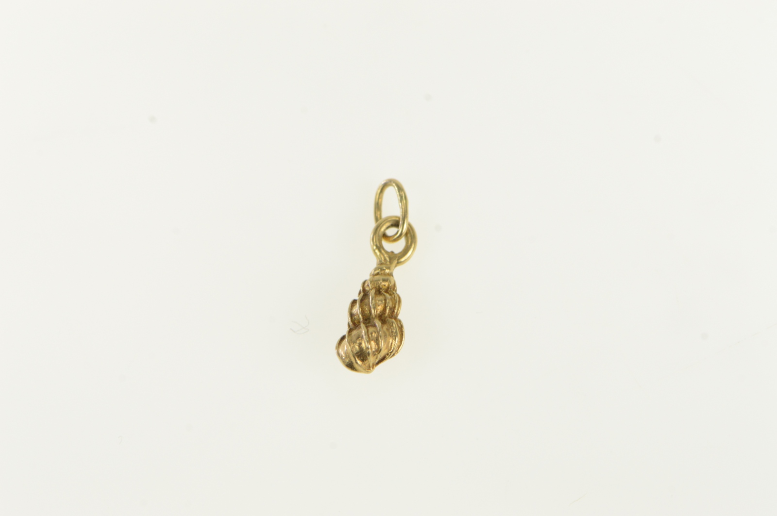 14K 3D Conch Sea Shell Ocean Motif Yellow Gold Charm/Pendant | Property ...