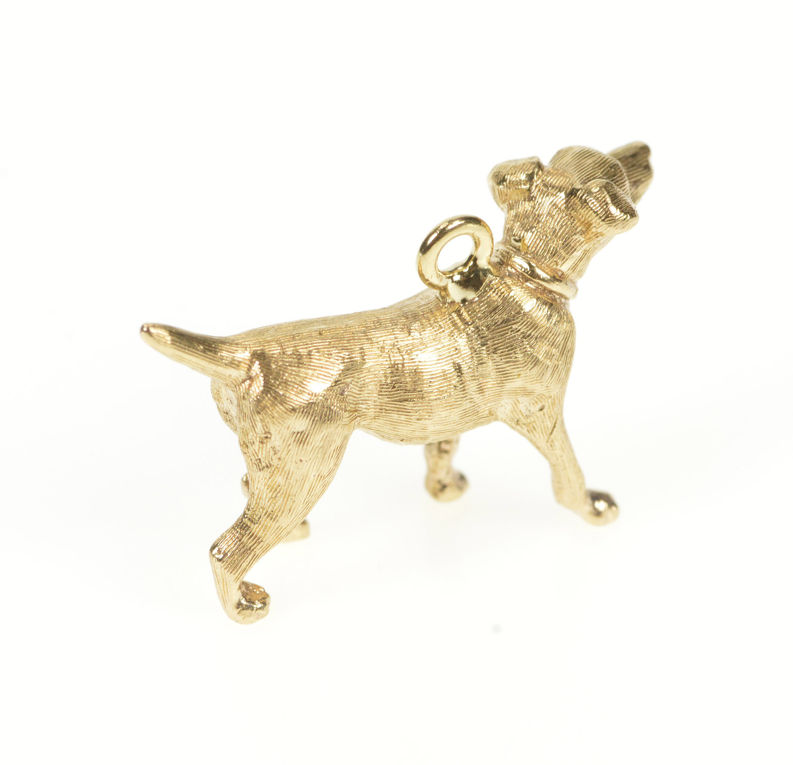 14K 3D Golden Retriever Labrador Dog Breed Yellow Gold Charm/Pendant ...
