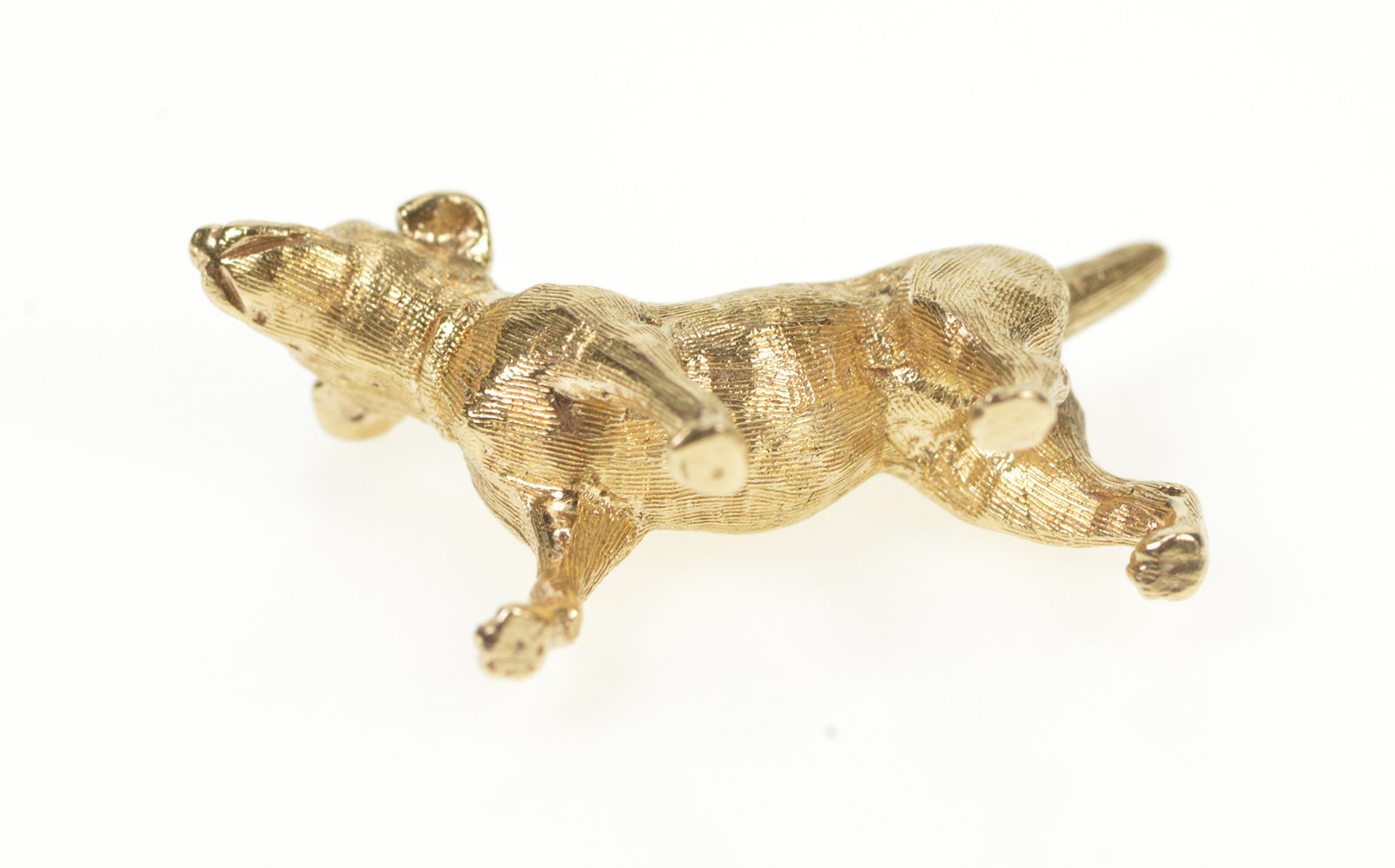 14K 3D Golden Retriever Labrador Dog Breed Yellow Gold Charm/Pendant ...