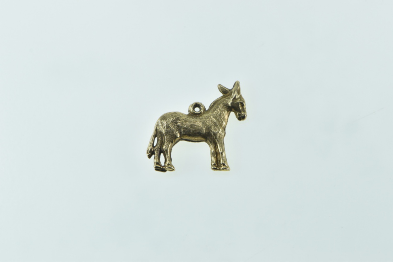 14K 3D Mule Donkey Animal Yellow Gold Charm/Pendant | Property Room