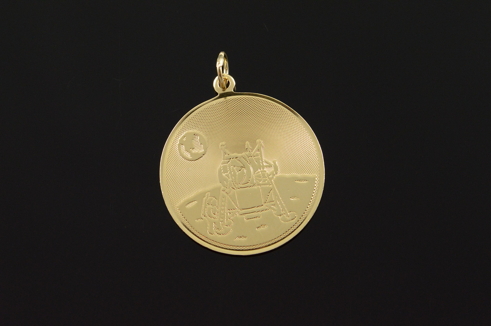 14K 6.2g Apollo XI Armstrong Aldrin Collins 1969 Moon Landing Nasa ...