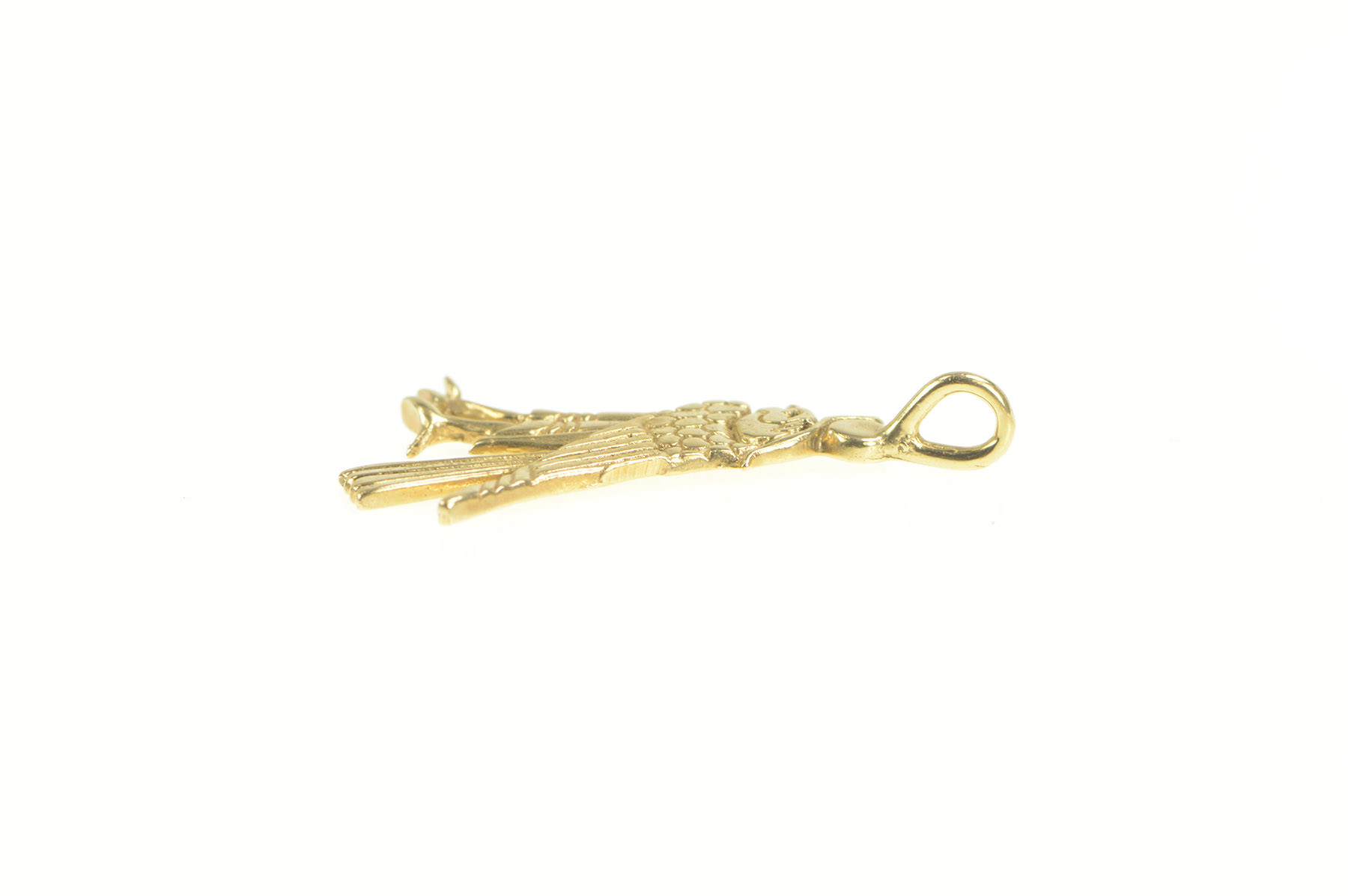 14K Ancient Egyptian Horus Falcon Hieroglyph Yellow Gold Charm/Pendant ...