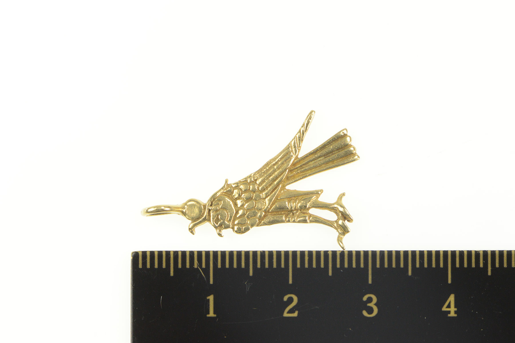 14K Ancient Egyptian Horus Falcon Hieroglyph Yellow Gold Charm/Pendant ...