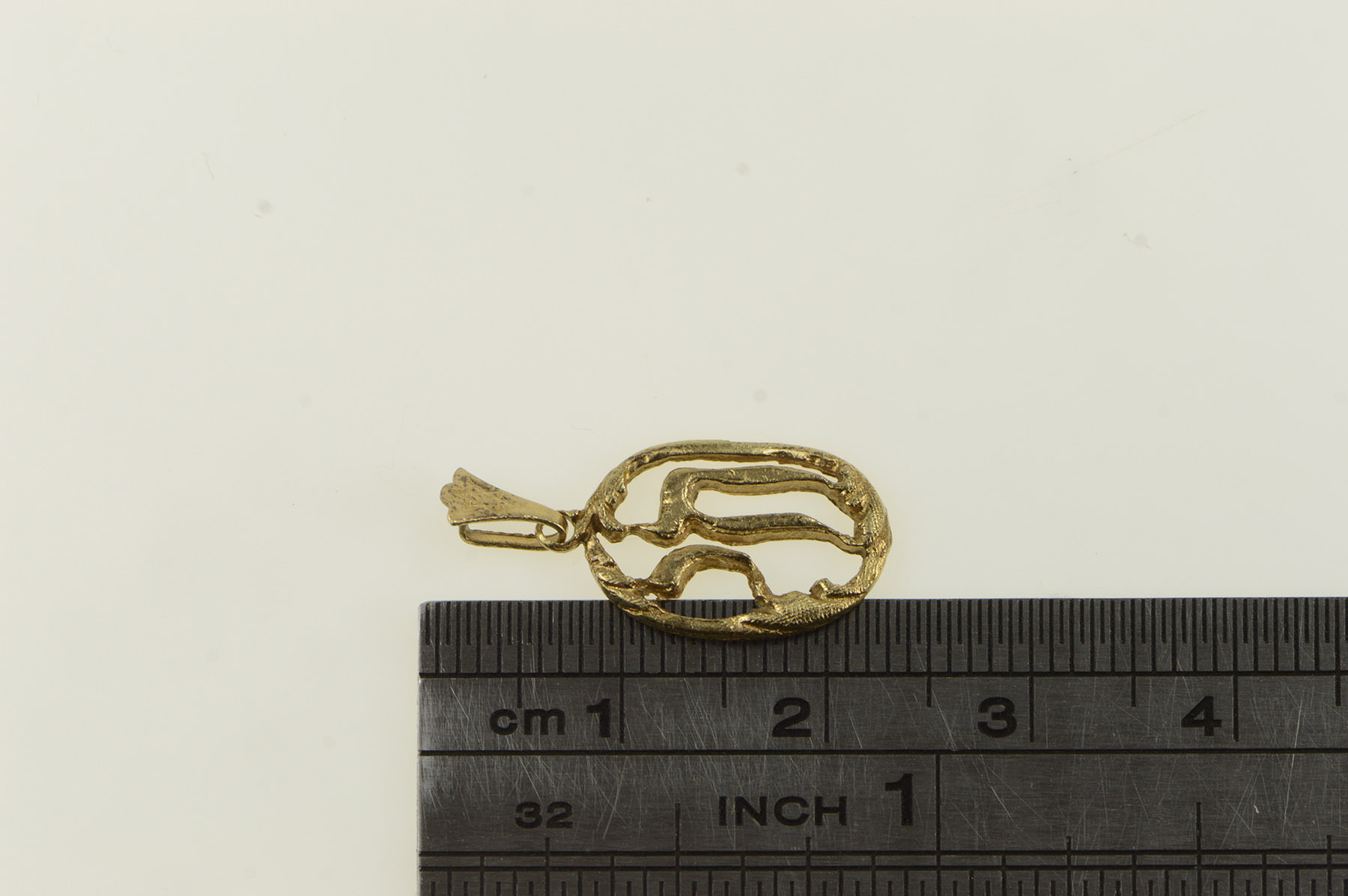 14K Chai Vintage Hebrew Life Symbol Letter Yellow Gold Charm/Pendant ...