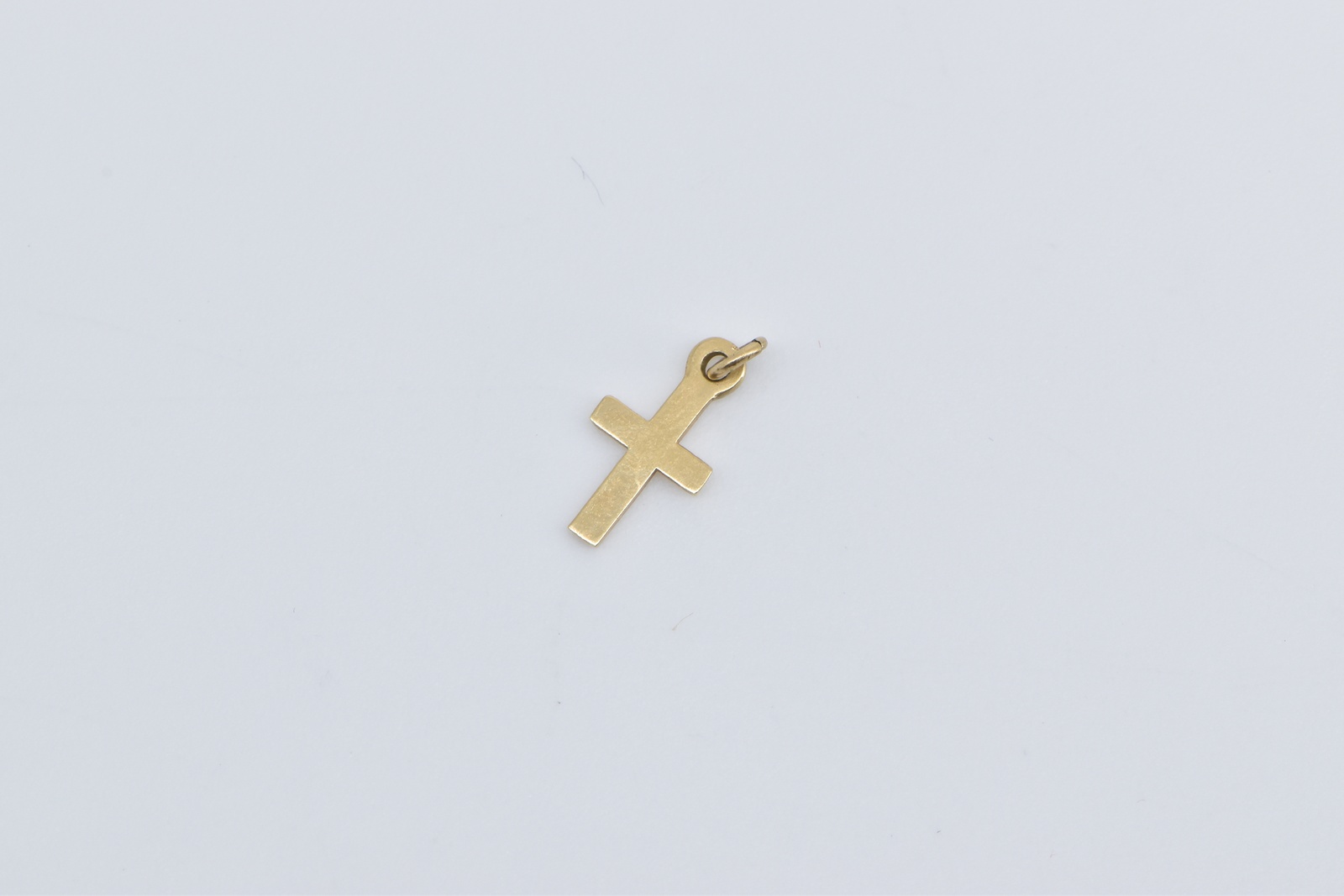 14K Christian Cross Symbol Faith Jesus Christ Yellow Gold Charm/Pendant ...