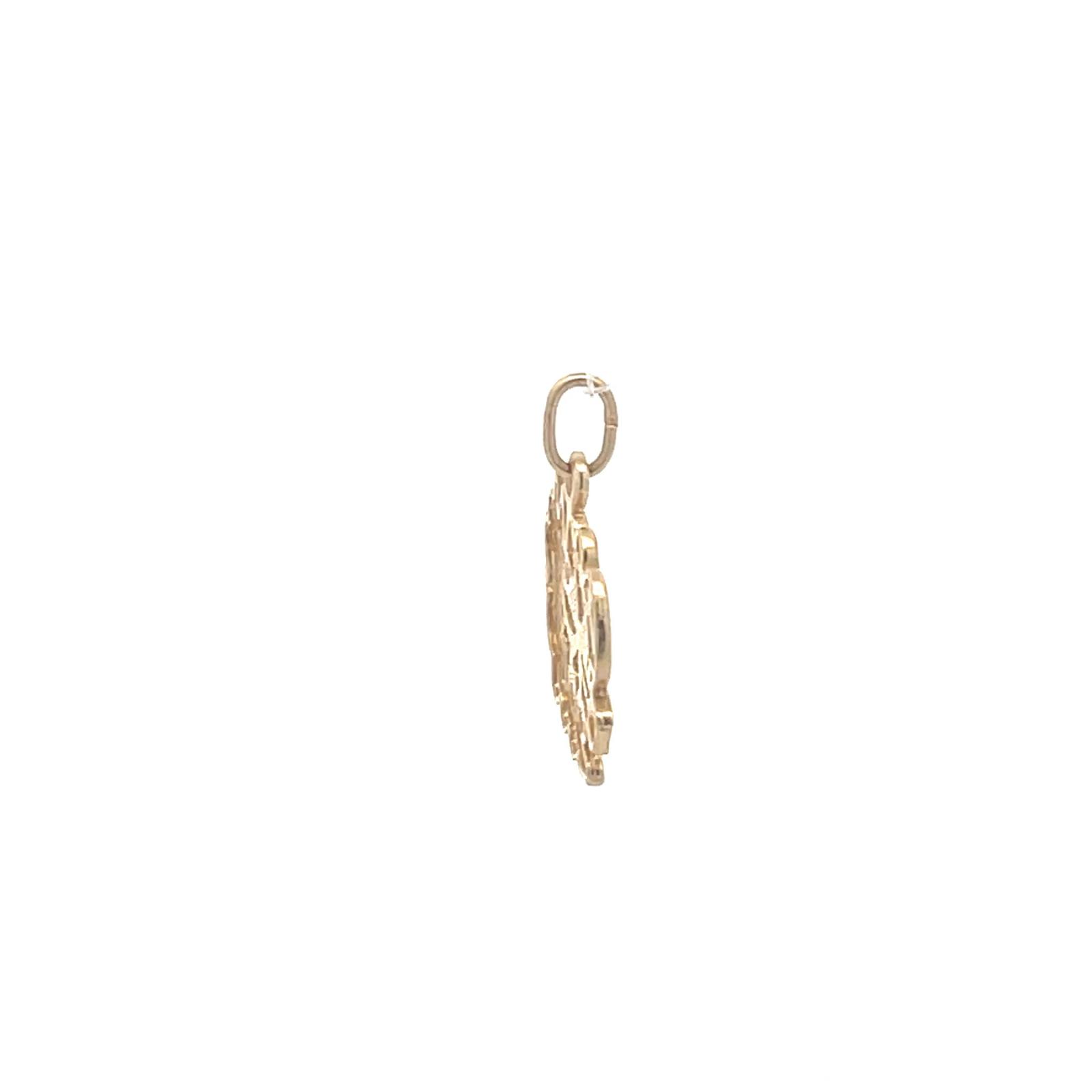 14K Class of 2000 Graduation Cap Alumni Yellow Gold Charm/Pendant ...