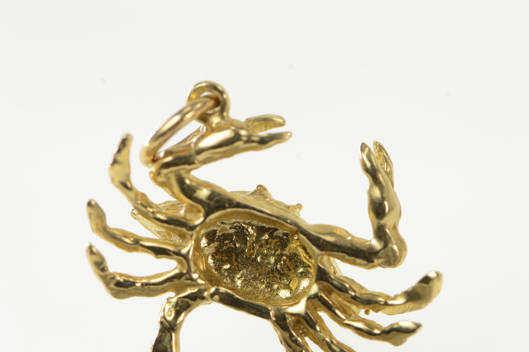 14K Crab Cancer Astrology Sign Zodiac Star Yellow Gold Charm/Pendant ...