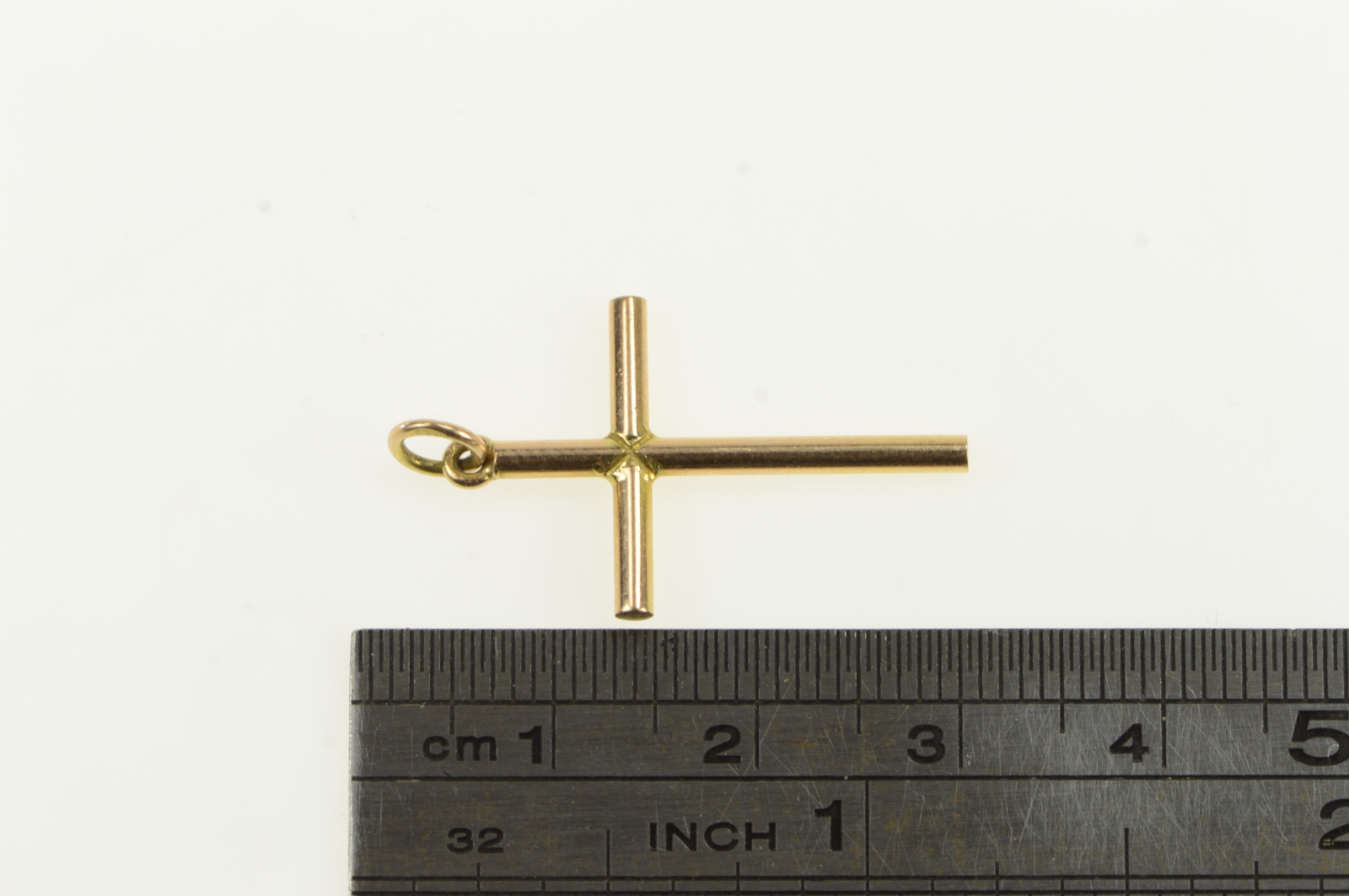 14K Cross Christian Faith Symbol Jesus Christ Yellow Gold Charm/Pendant ...