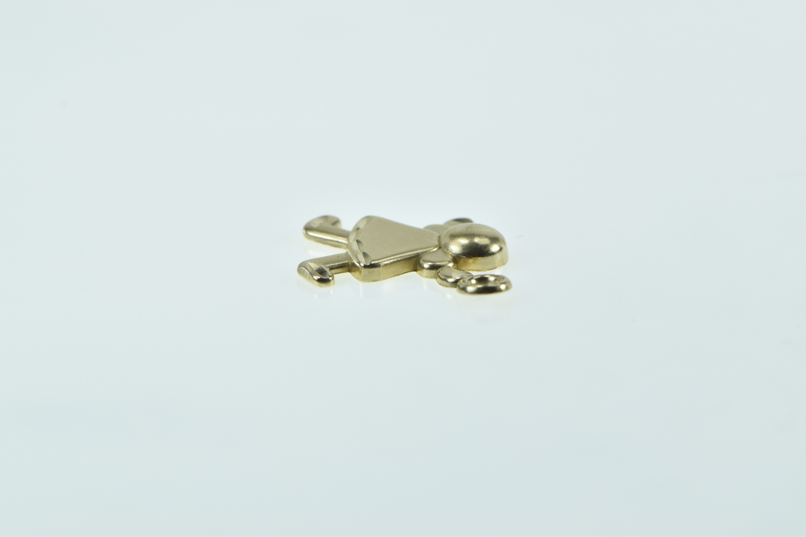 14K Little Girl Daughter Mother's Day Parent Yellow Gold Charm/Pendant ...