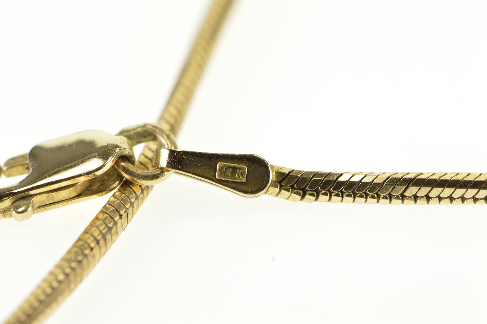 14K Pressed Squared Cascade Link Fancy Chain Yellow Gold Necklace 21 ...