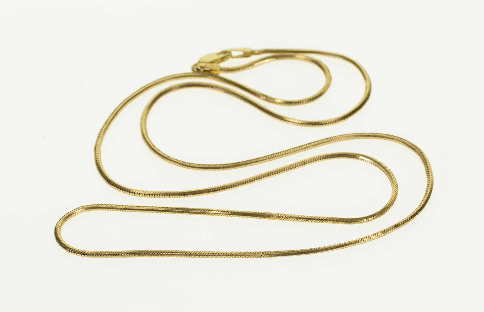 14K Pressed Squared Cascade Link Fancy Chain Yellow Gold Necklace 21 ...