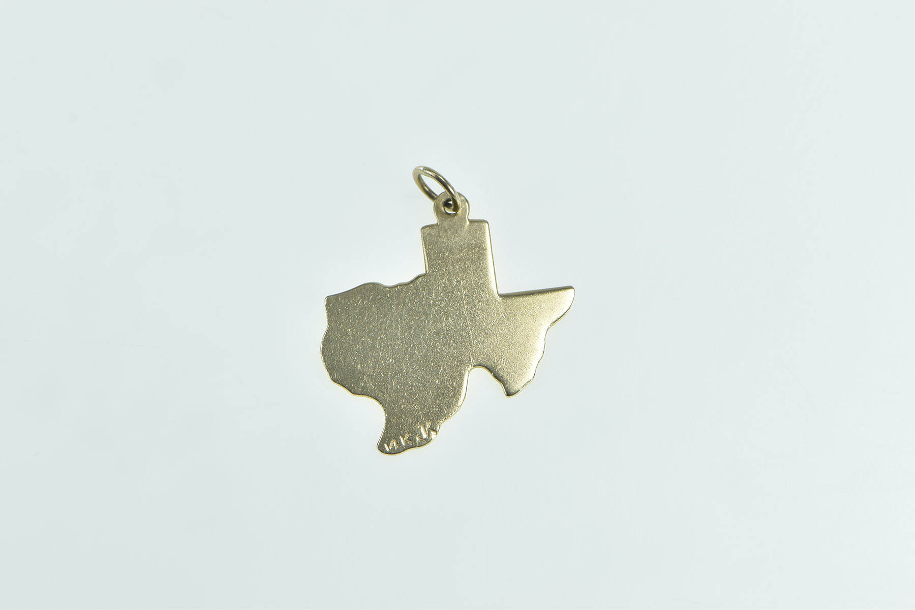 14K Texas State Cut Out Travel Souvenir Yellow Gold Charm/Pendant ...