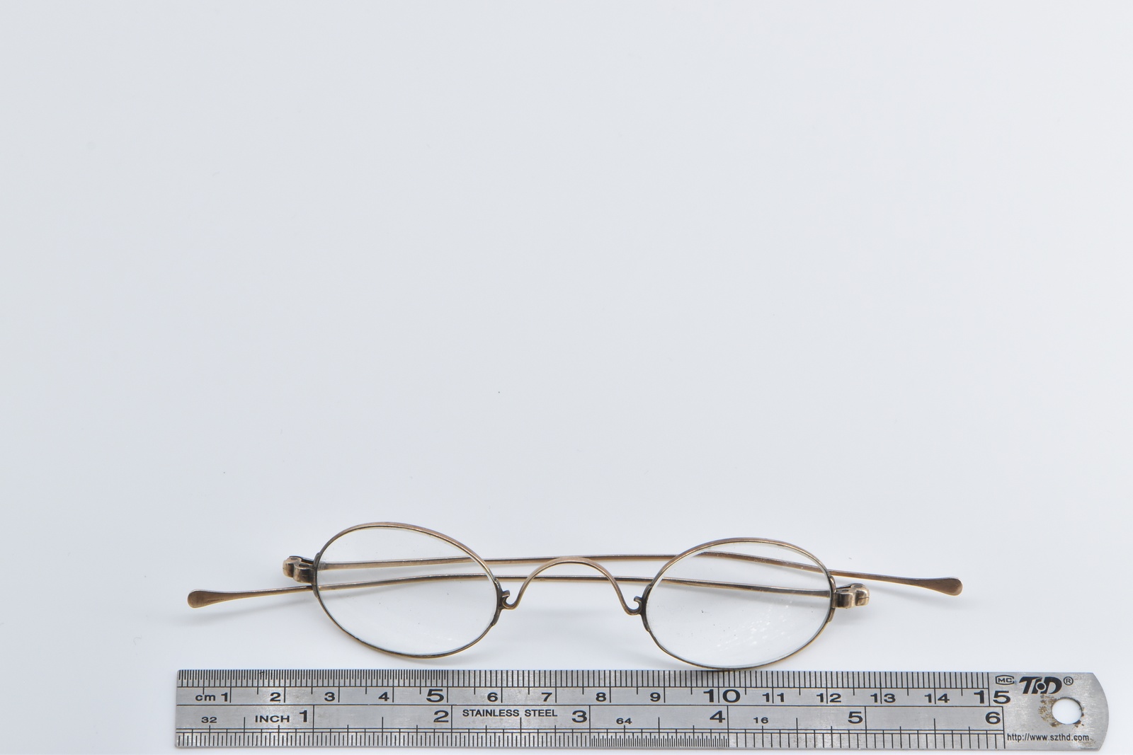 14K Victorian Bifocals Antique Glasses Yellow Gold | Property Room