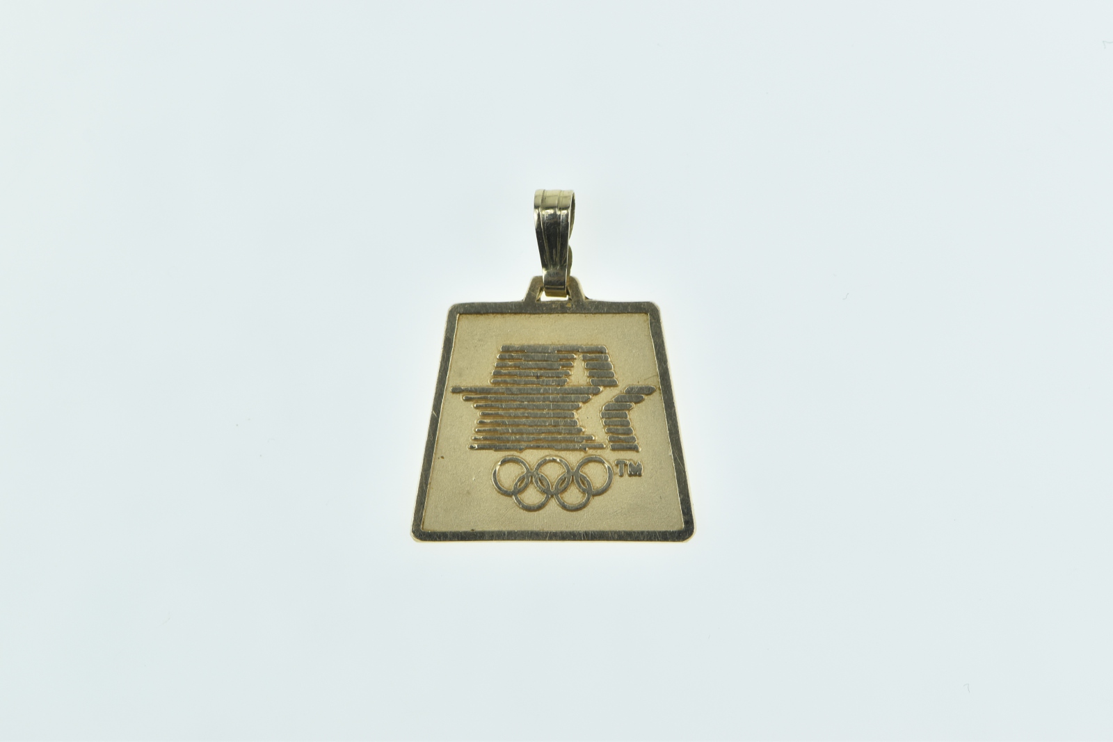 14K Vintage 1984 Los Angeles Olympics Yellow Gold Charm/Pendant ...