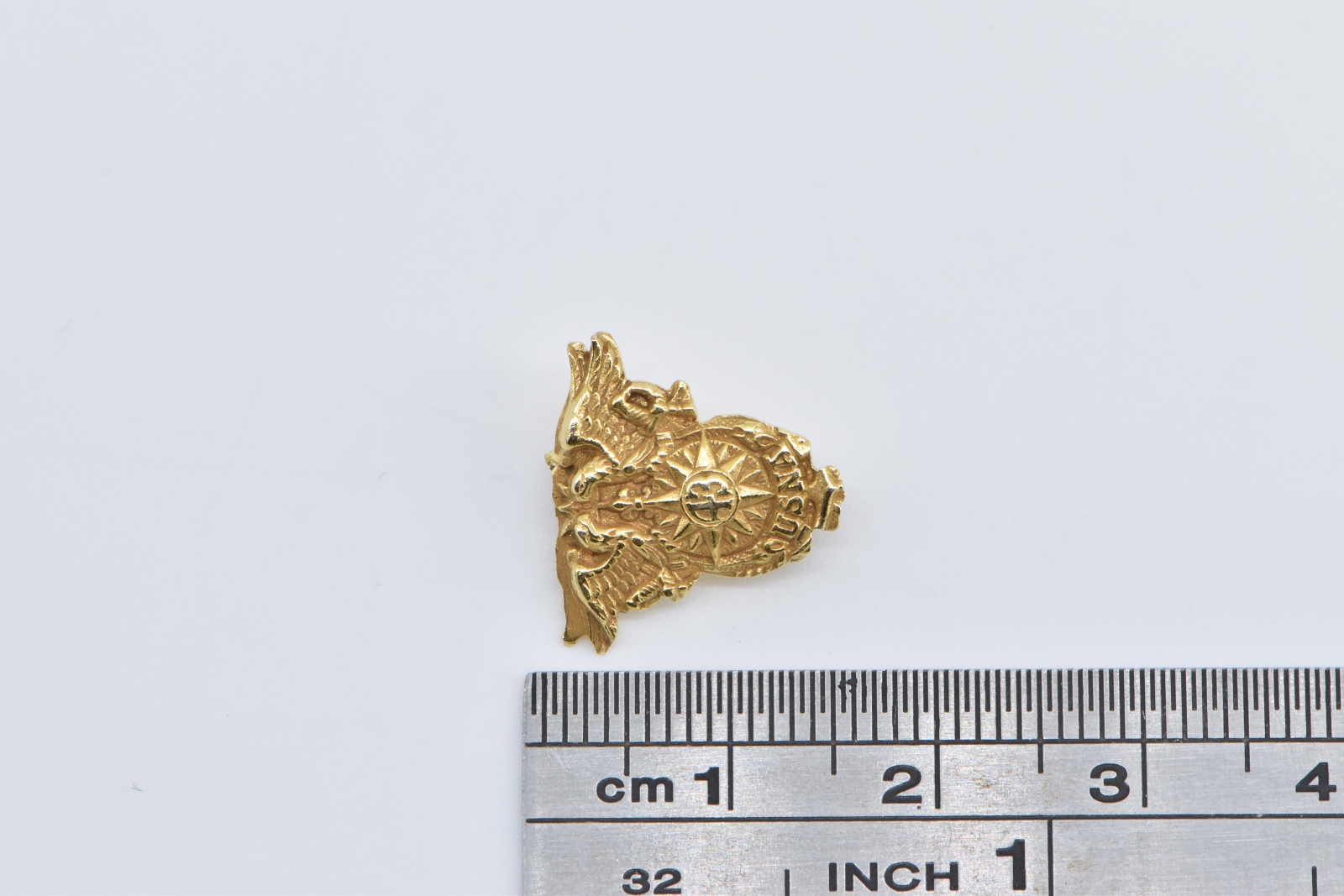 14K WWII USNA United States Naval Academy Lapel Yellow Gold Pin/Brooch ...