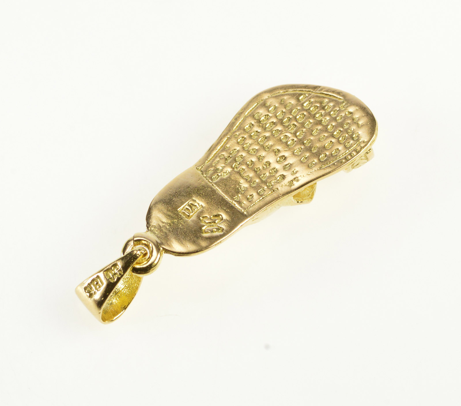 18K 3D Ornate Sandal Shoe Footwear Yellow Gold Charm/Pendant | Property ...