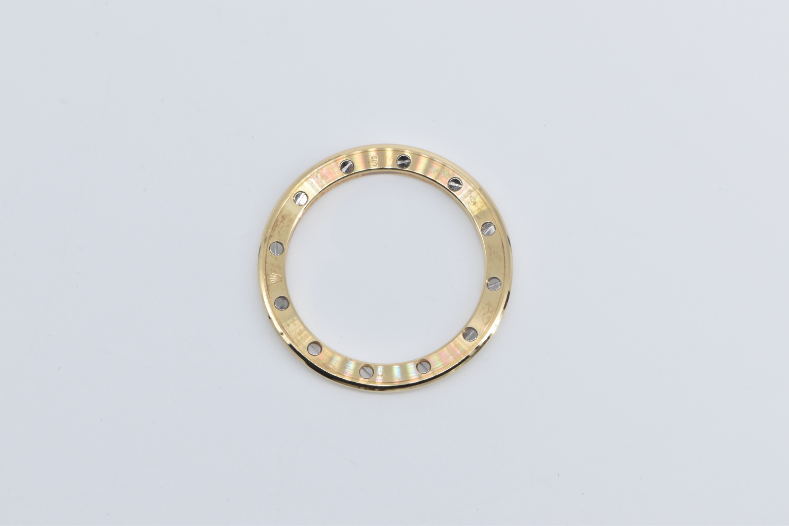 18K Diamond Inset Rolex Bezel Yellow Gold | Property Room
