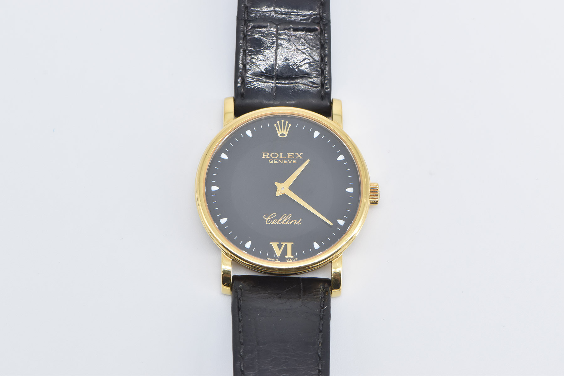 18k Gold Rolex Cellini 32mm Ref 5115 Watch - Men's | Property Room