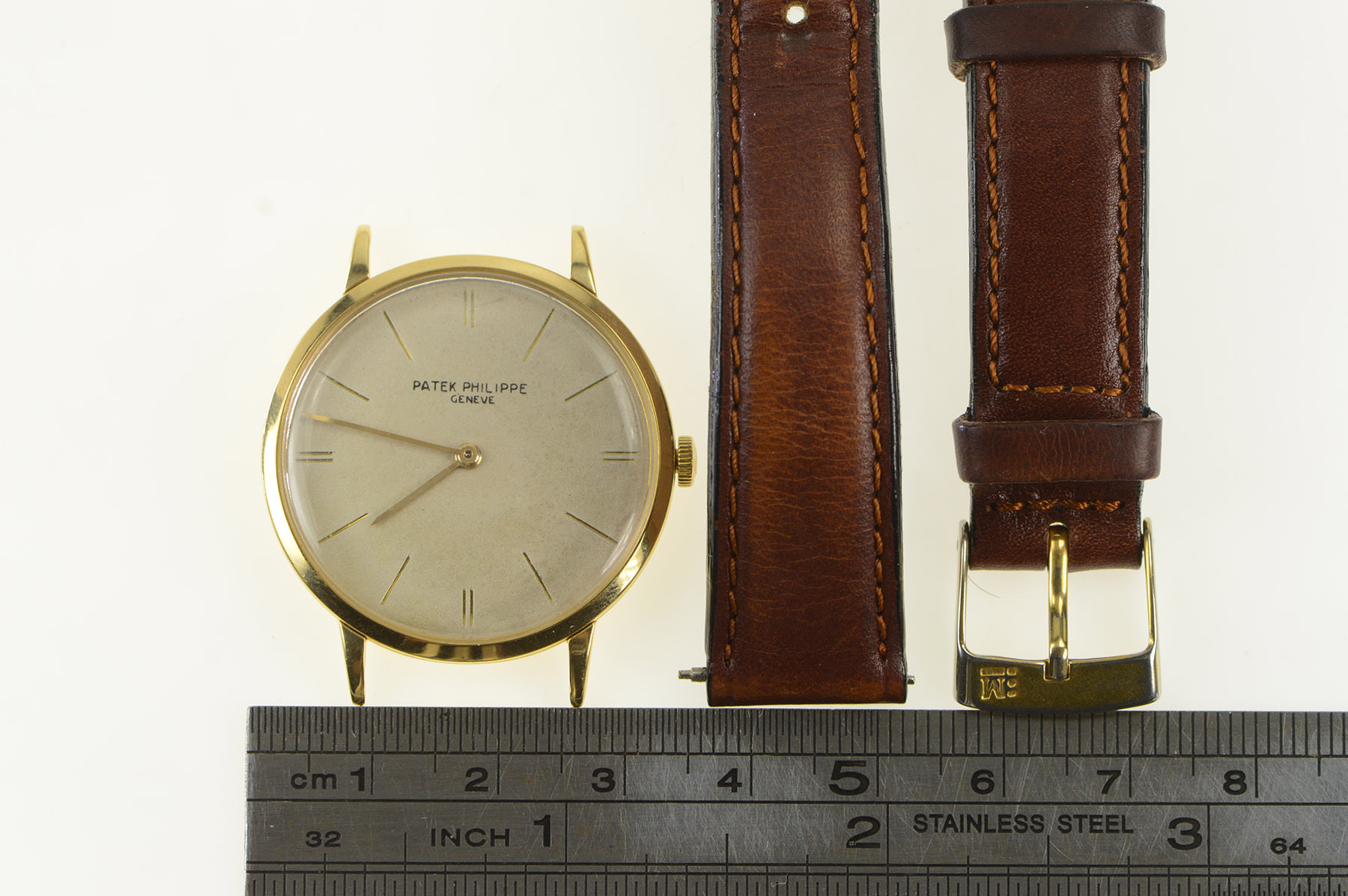 1960's 18K Patek Philippe Calatrava Watch - Men's | Property Room