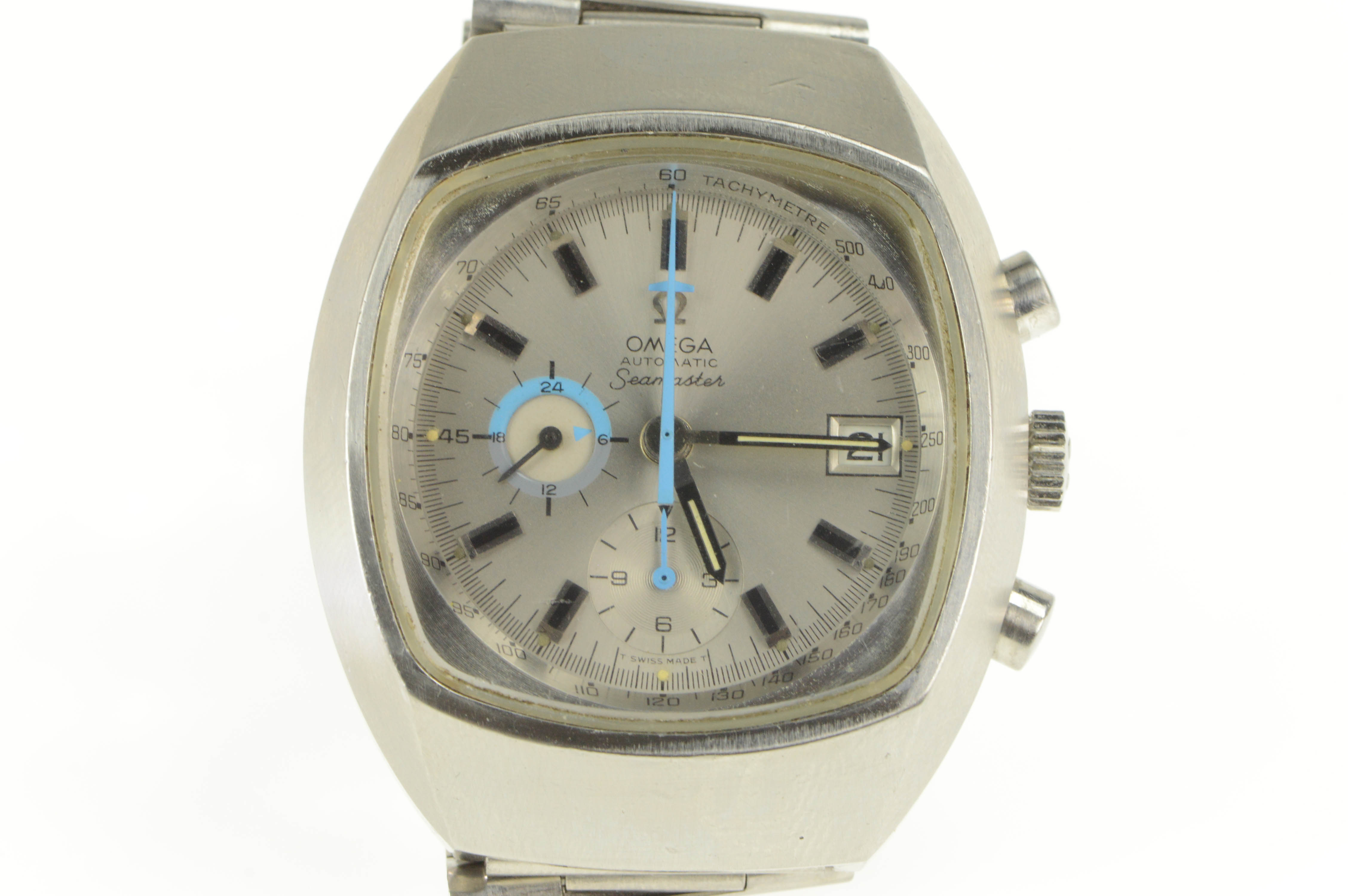 1973 Omega Seamaster Chronograph Jedi 176 005 Cal 1040 Runs Original