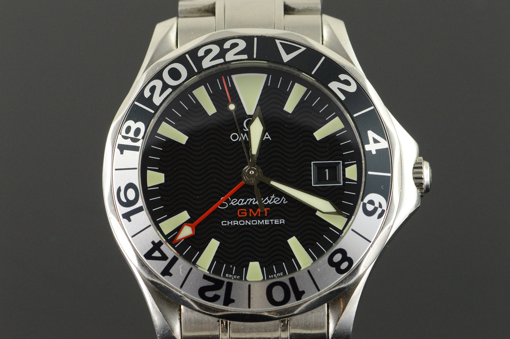 41mm Omega Seamaster GMT Model 2234.50 Automatic Watch - Men's ...