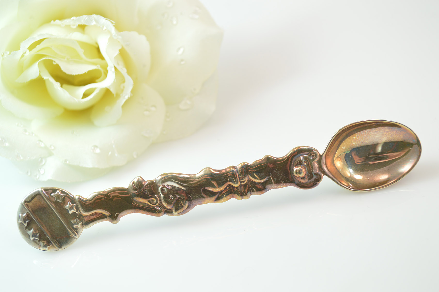 45.3g Sterling Tiffany & Co. Teddy Bear Baby Spoon 925 | Property Room
