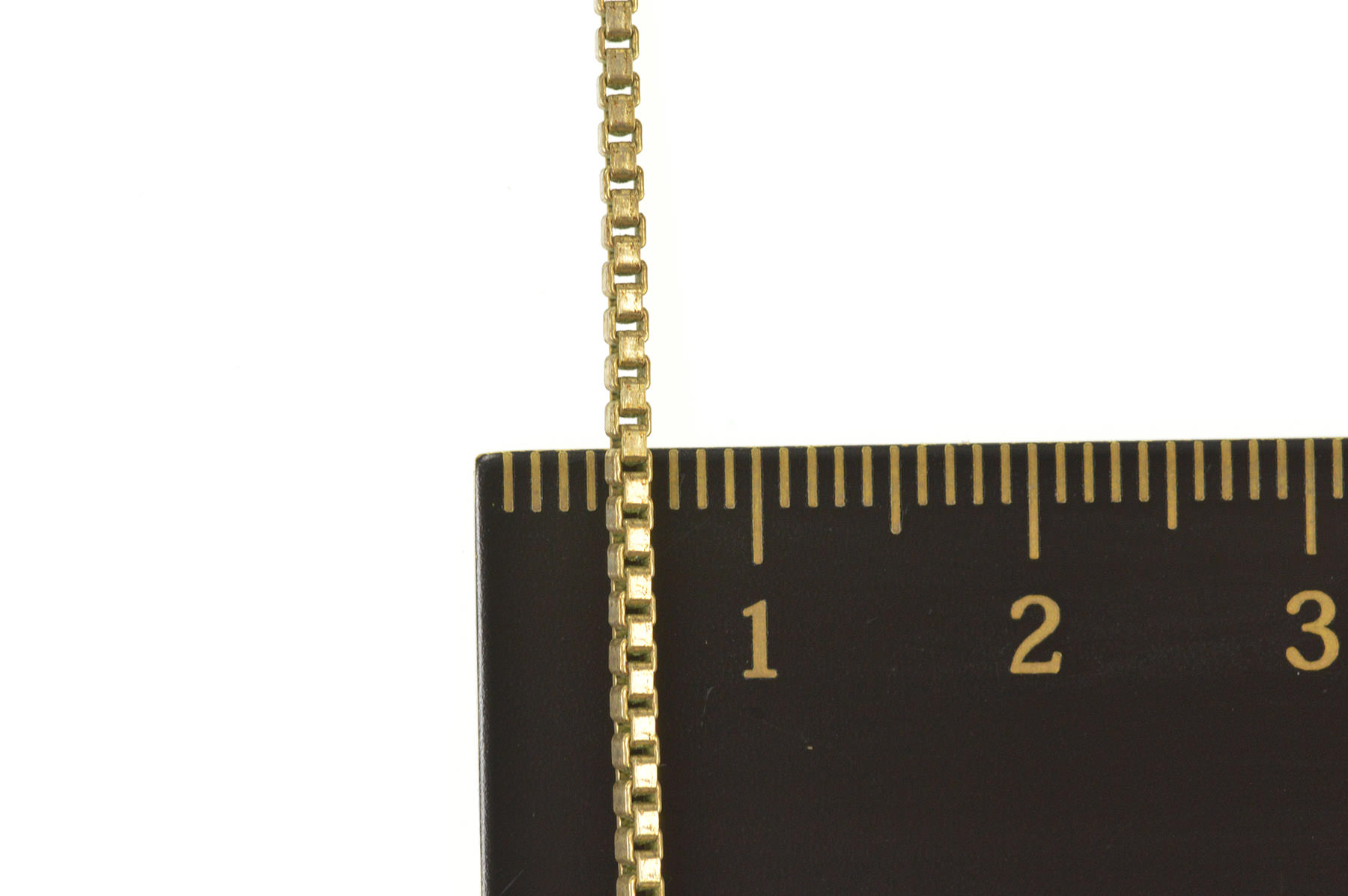 Gold Filled 1.5mm Thick Squared Classic Box Link Chain Necklace 15 ...