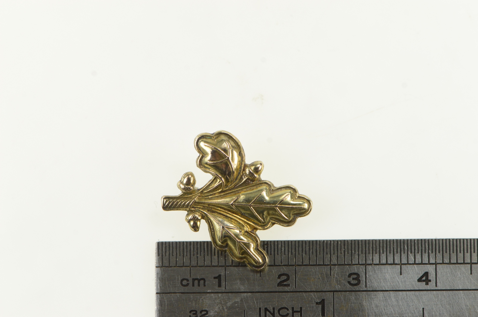 Gold Filled 1930's Oak Leaf Branch Cluster Nature Pin/Brooch | Property ...