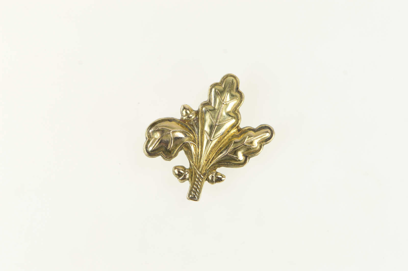 Gold Filled 1930's Oak Leaf Branch Cluster Nature Pin/Brooch | Property ...