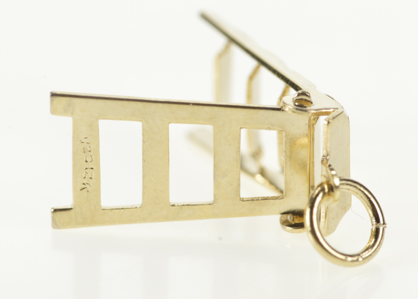 Gold Filled 3D Articulated Ladder Construction Tool Charm/Pendant ...