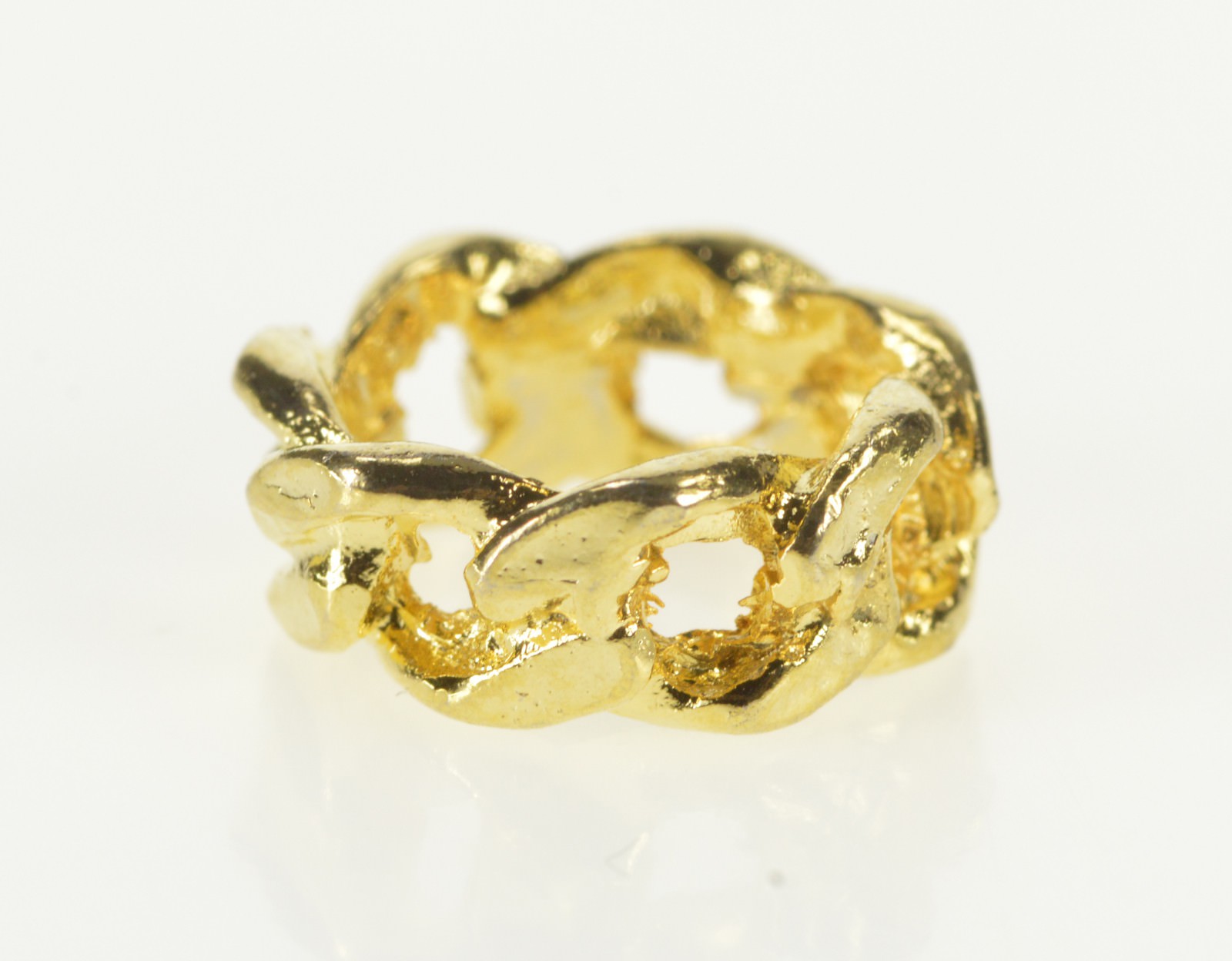 Gold Filled Curb Chain Spacer Slide Ring Charm/Pendant | Property Room