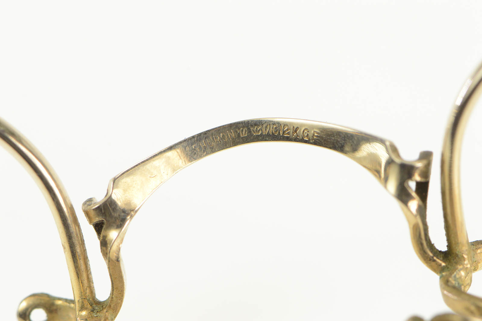 Gold Filled Victorian Half Moon Glasses Gold Filled Frames | Property Room