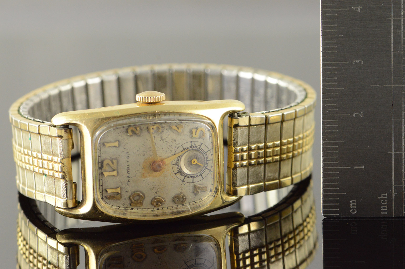 Hamilton 19 Jewel Vintage Grade 982 Wrist Watch - Men's | Property Room