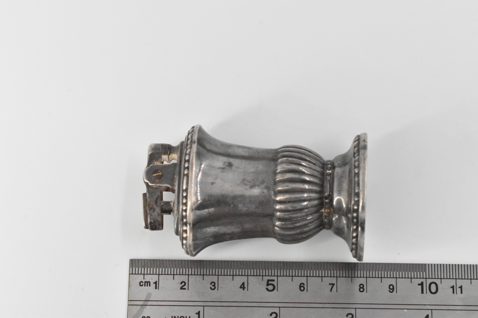 Silver Plated 1950's Ronson Mayfair Ornate Table Lighter | Property Room