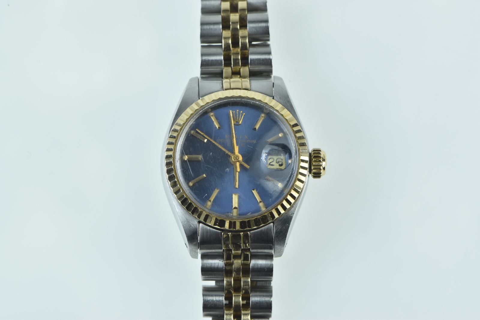 Stainless / 14k Rolex 26mm Date Model 6917 Watch - Women's | Property Room