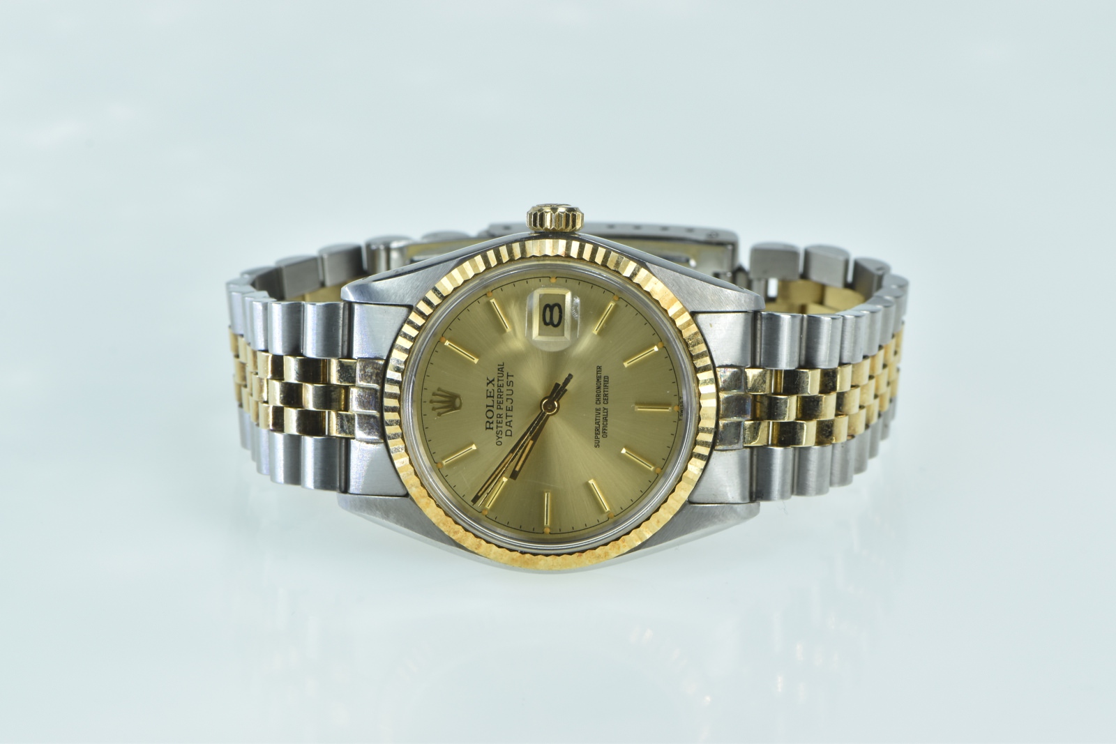 Stainless / 14k Rolex Datejust 36mm 16013 Watch - Men's | Property Room