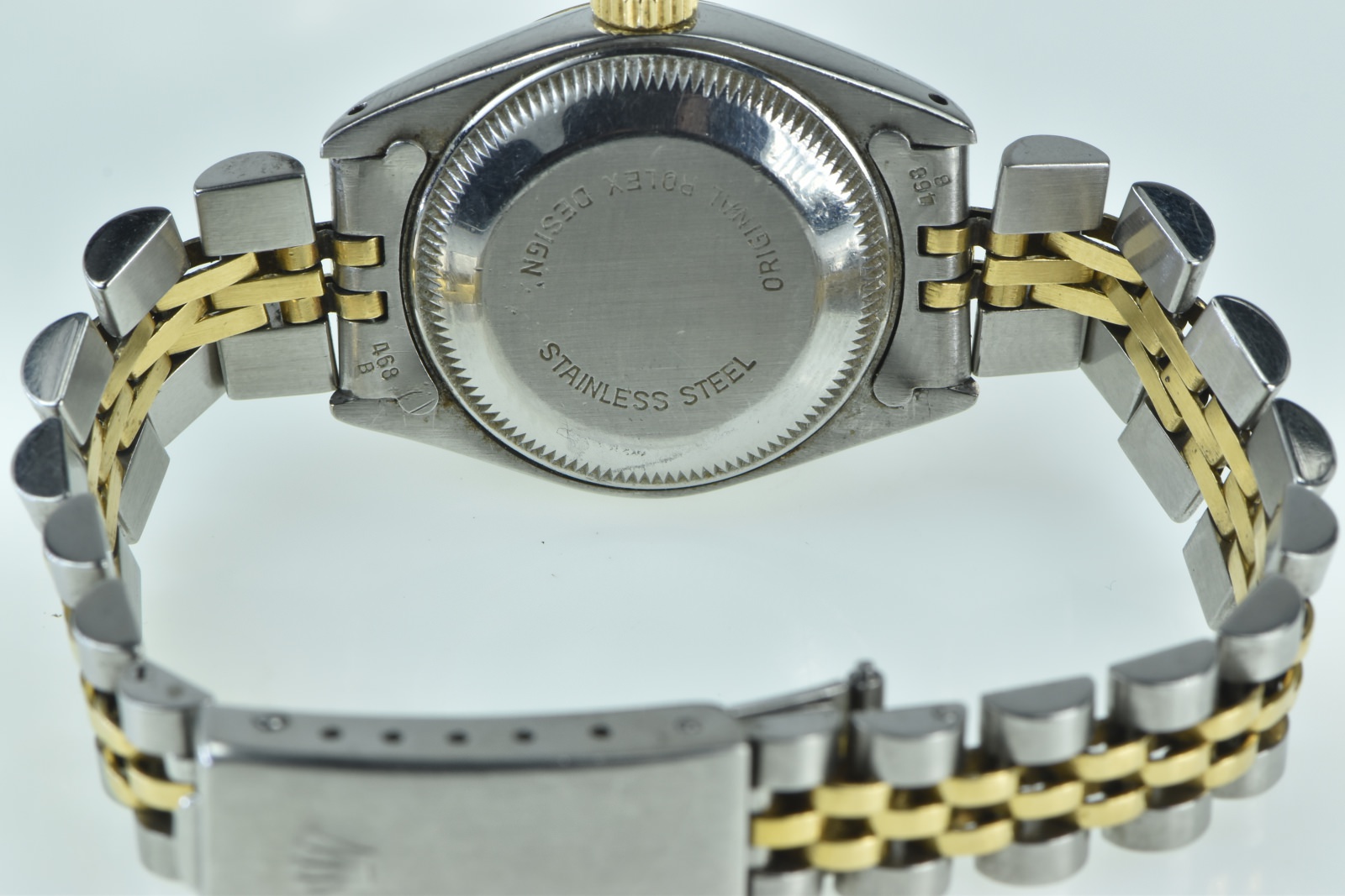 Stainless / 18k Gold Rolex Date 26mm Model 2917 Watch - Women's ...