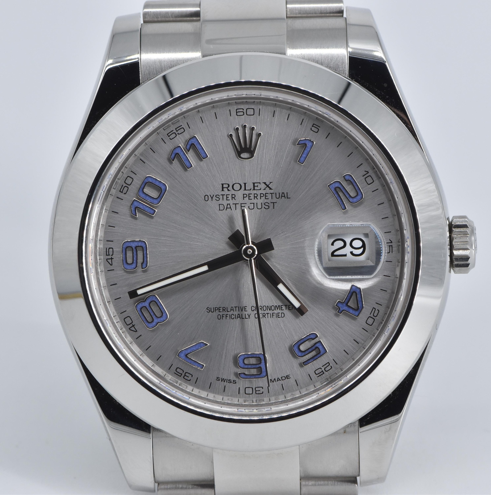 Stainless Rolex Datejust 41mm 116300 w/ Box Watch - Men's | Property Room
