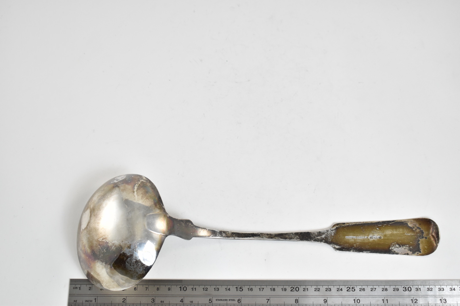 Sterling Silver 1840's Benedict NYC Ladle Serving Spoon | Property Room