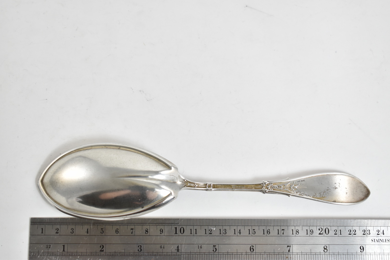 Sterling Silver 1875-1899 William Moir Antique Large Serving Spoon ...