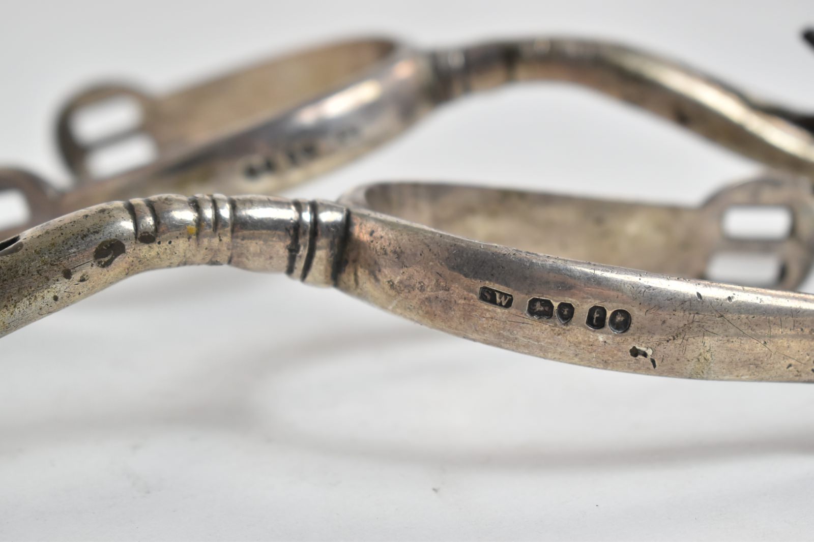 Sterling Silver 1880 Samuel Whitford II Officers Spurs | Property Room