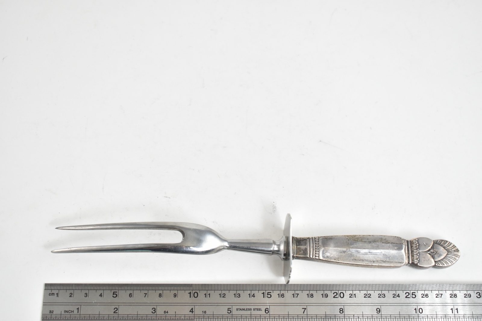 Sterling Silver 1940's Princess Ingrid by Whiting Carving Fork 11.25 ...