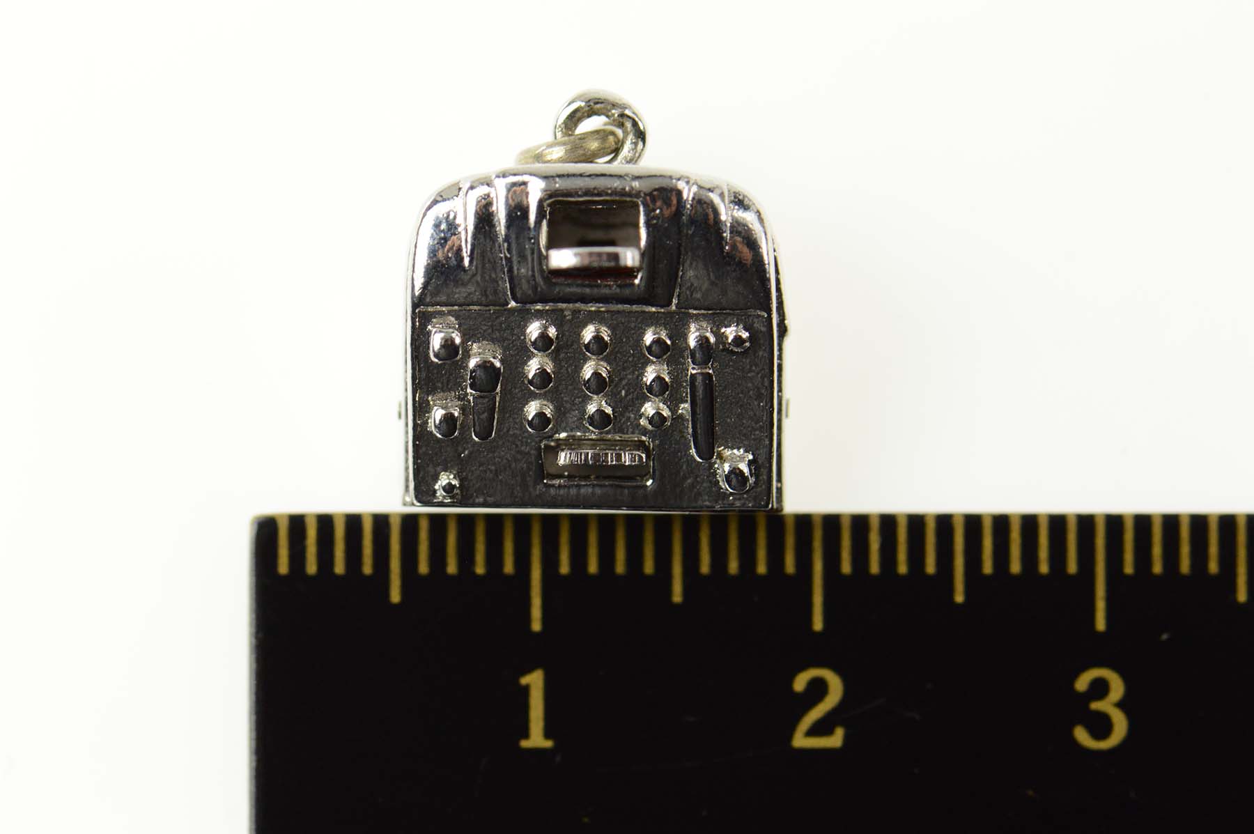 Sterling Silver 3D Articulated Cash Register Money Charm/Pendant ...
