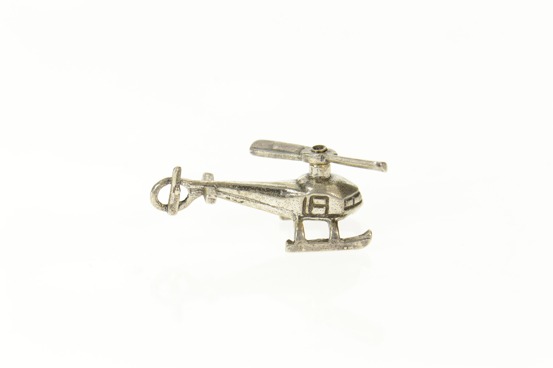 Sterling Silver 3D Articulated Helicopter Travel Charm/Pendant ...