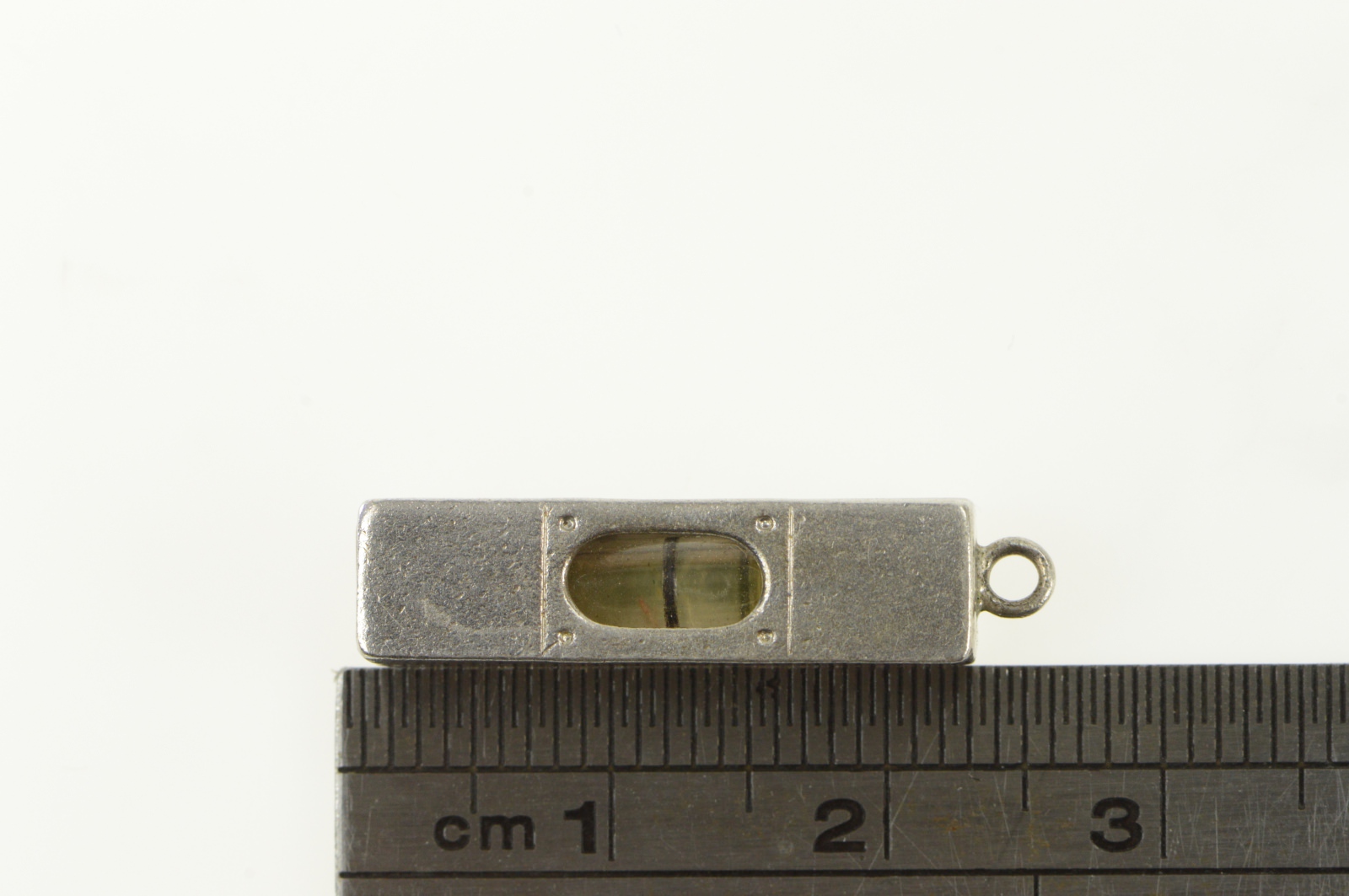 Sterling Silver 3D Level Construction Measuring Tool Charm/Pendant ...